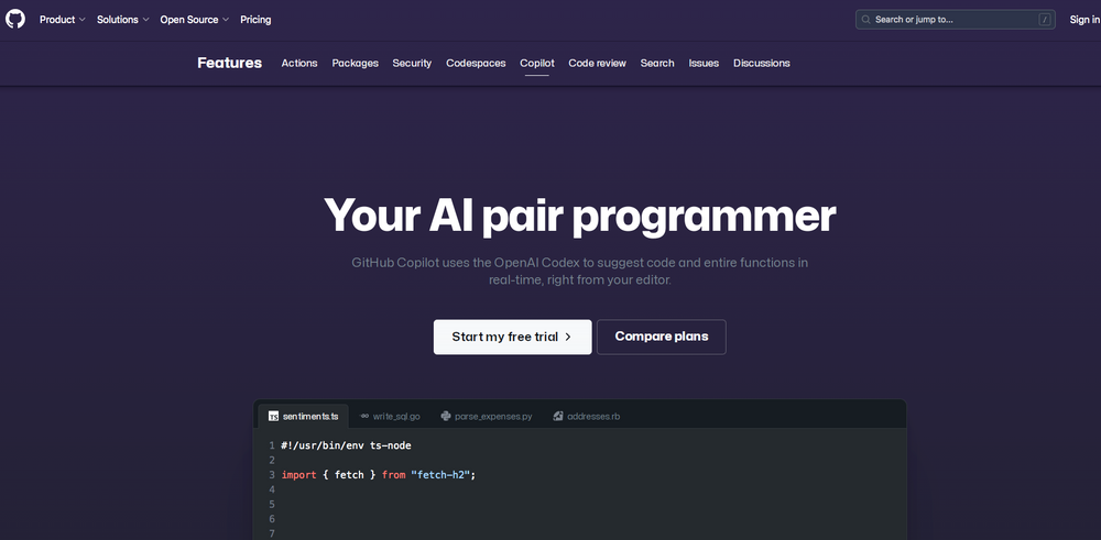 Github Copilot Ai Powered Code Suggestions For Enhanced Coding Productivity