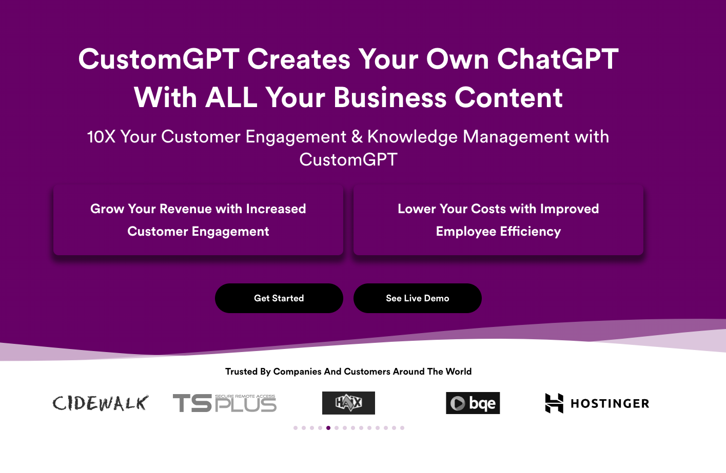 CustomGPT Review: The Ultimate AI-Powered Chatbot Tool for Businesses ...
