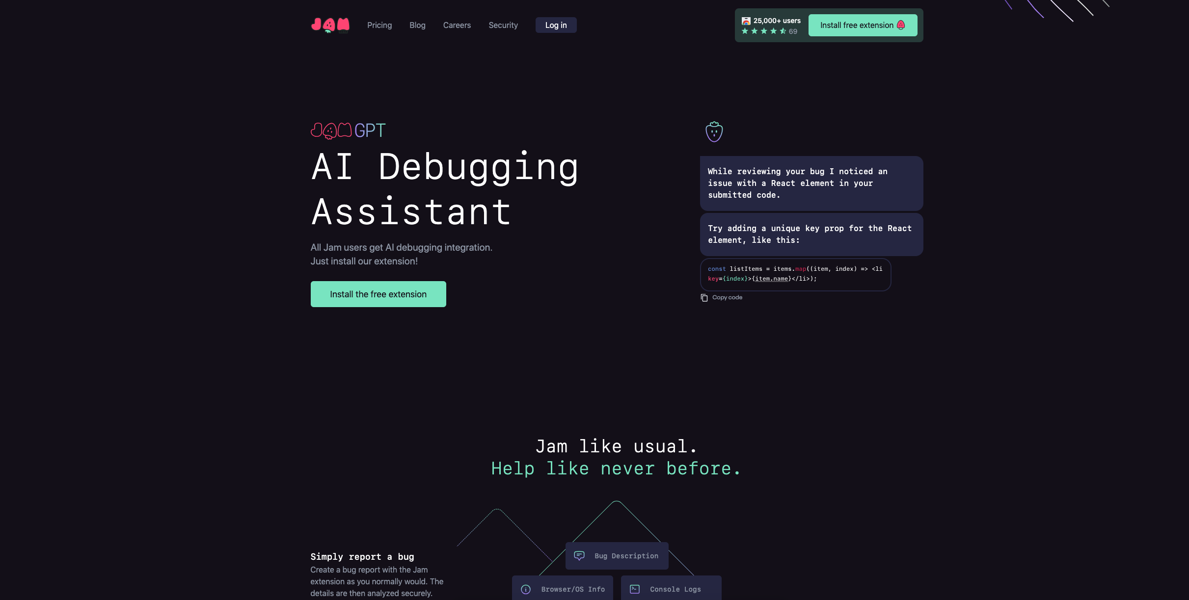 Enhance Your Debugging Process with Jam Tool: An AI-driven Debugging Assistant